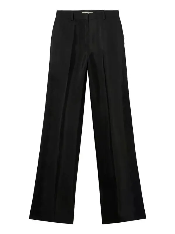 Blumarine Wide-leg Trousers - Black