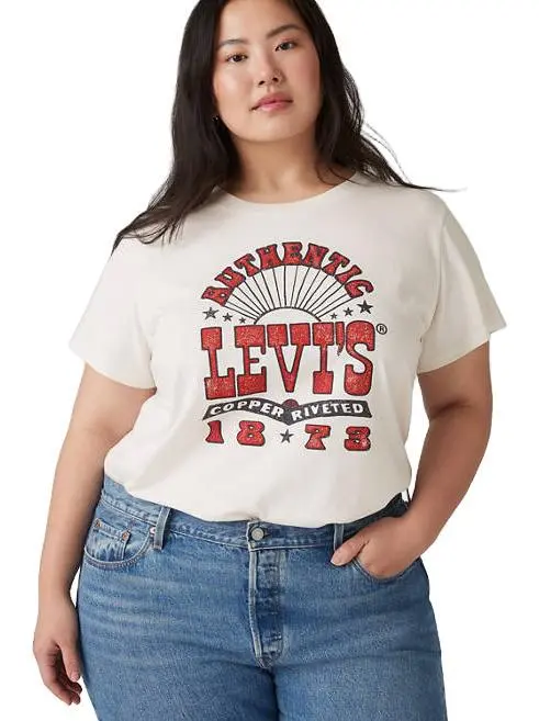 LEVI'S Perfect Logo T-shirt - Sugar Swizzle