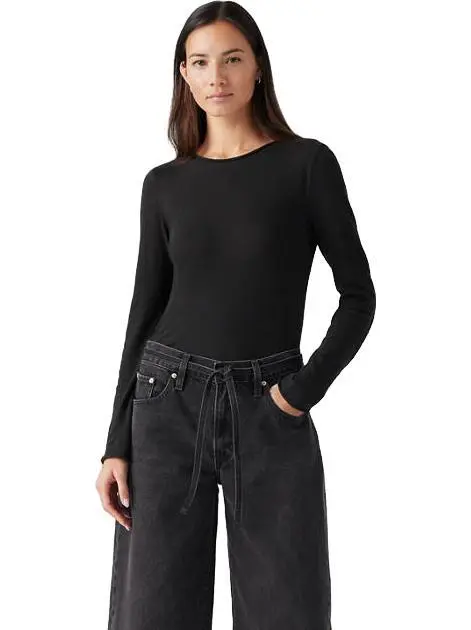 LEVI'S Lightweight Slub Top - Caviar