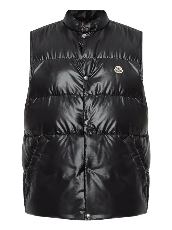 Moncler Restigo Down Vest - Black