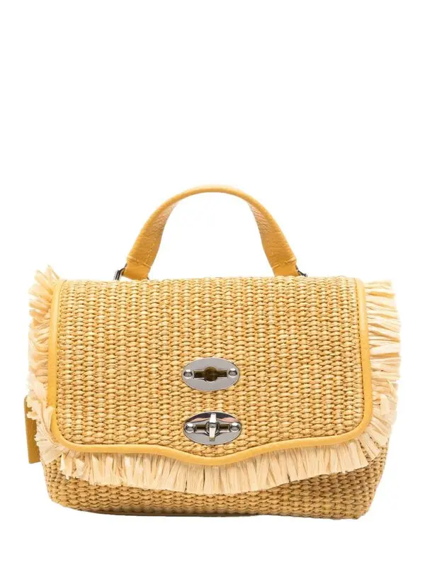ZANELLATO Postina Vimini Baby Handbag - Yellow