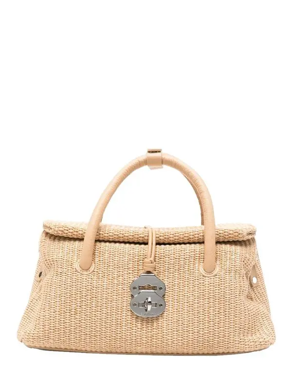 ZANELLATO Dotta Vimini Handbag - Beige