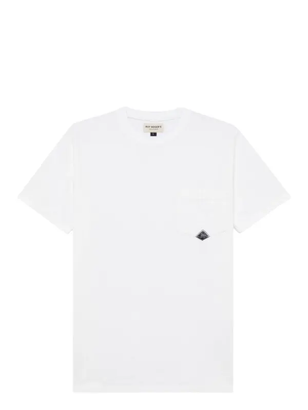 ROY ROGER'S Pocket T-shirt - White