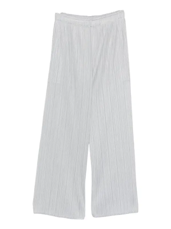 Issey Miyake Pleated Trousers - Grey