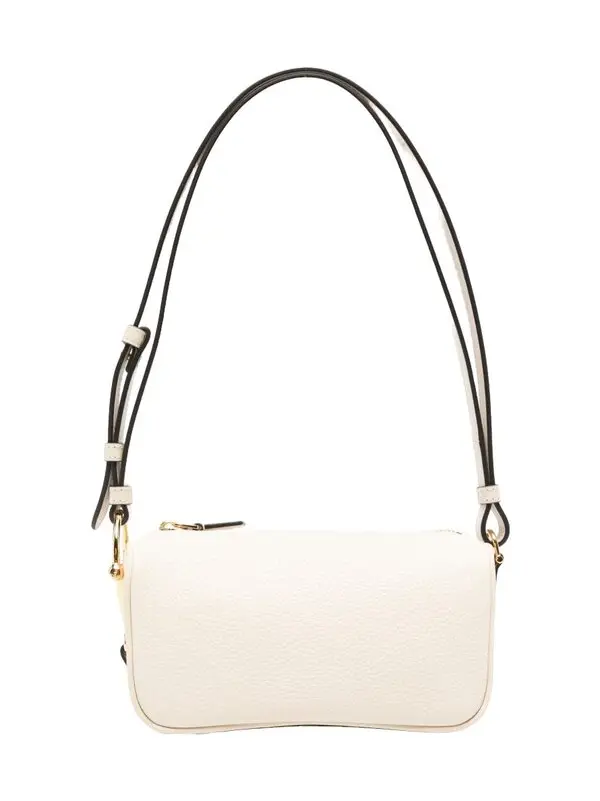 Gucci Half Horsebit Leather Mini Bag - White