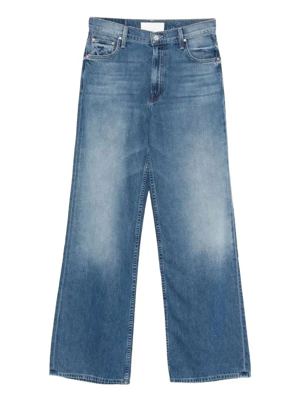 MOTHER Straight-leg Denim Jeans - Blue