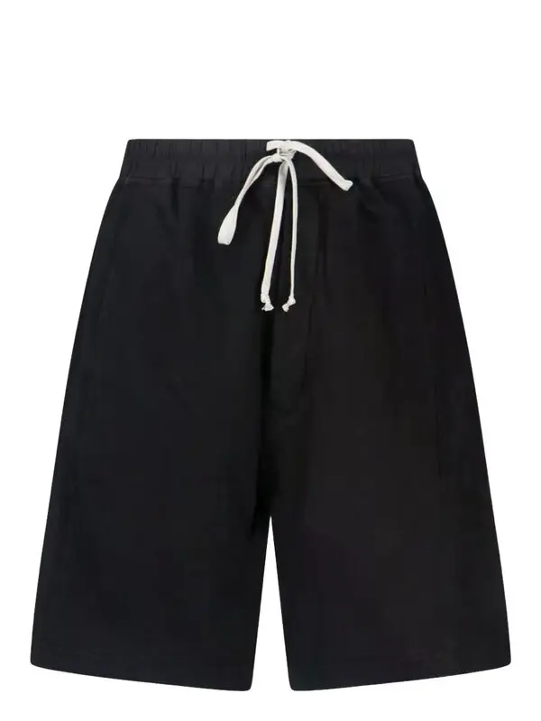 Rick Owens Drawstring Bermuda Shorts - Black