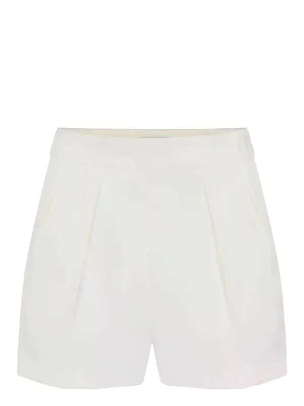 Elisabetta Franchi Logo-embroidered Shorts - White