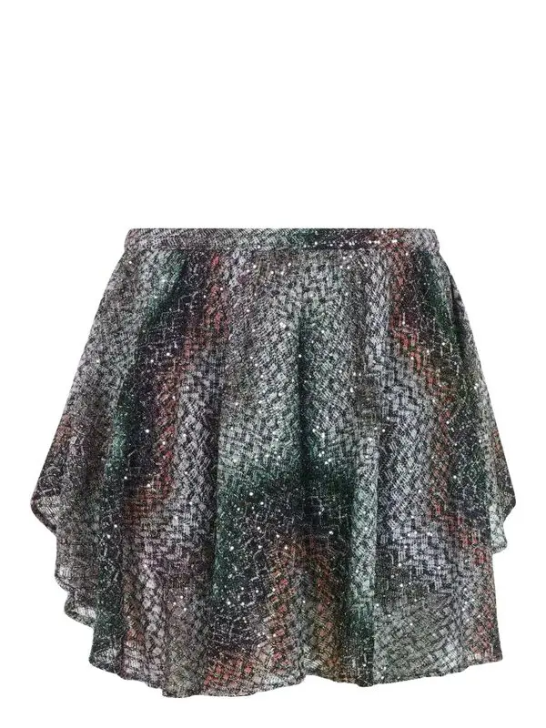 Missoni Sequin Mini Skirt - Grey