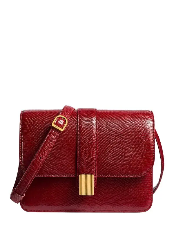 Khaite Blake Crossbody Bag - Ruby