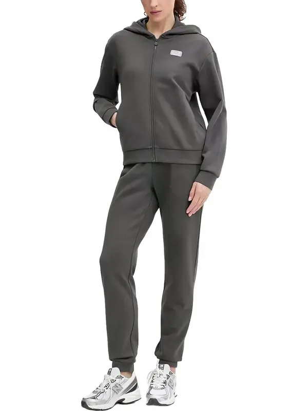 EA7 Hooded Zip-up Tracksuit - Grey