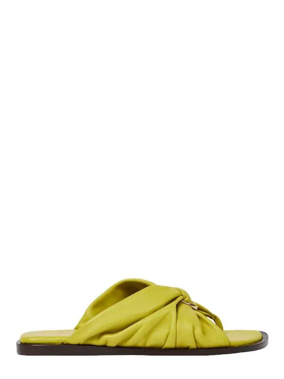 Paul Smith Lorrha Lime Sandals - Green