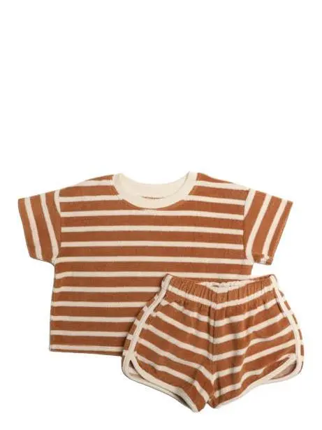 WINNIE + CREW Sterling Set - Apple Cinnamon Stripe