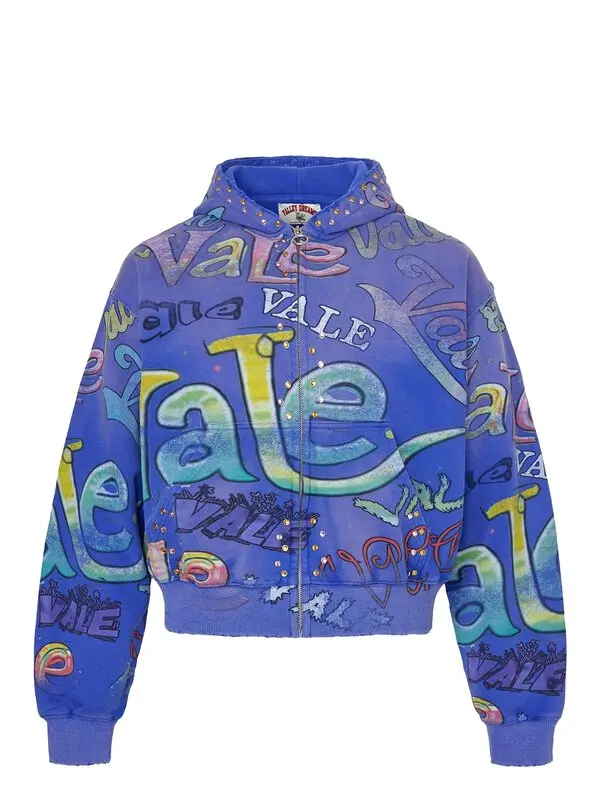 VALE FOREVER Iceberg Zip Up - Blue