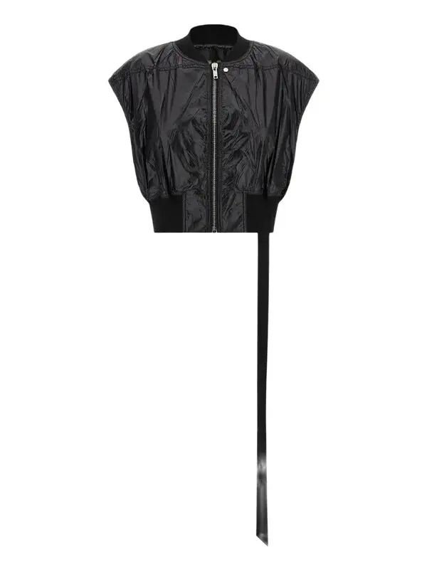Rick Owens Senza Maniche Tatlin Bomber - Black