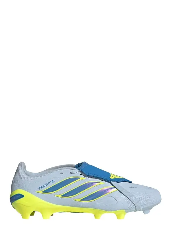 Adidas Predator League Fold Over Tongue Fg 'crystal Sky Ray Team Solar Yellow 2 - Blue
