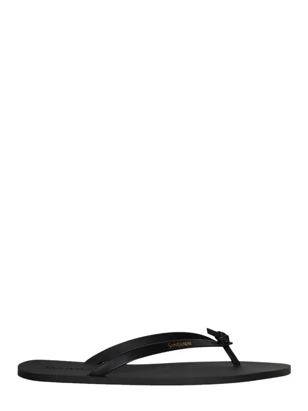 Saint Laurent Pool Flip Flop - Black