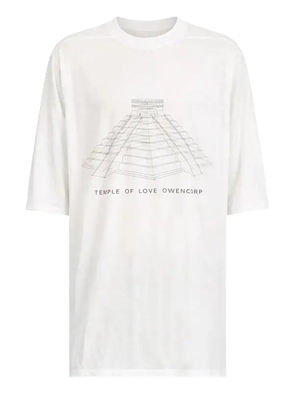 Rick Owens Jumbo Short-sleeve T-shirt - White