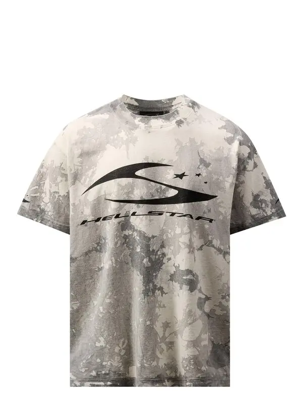 HELLSTAR H3star Marble T-shirt - Grey
