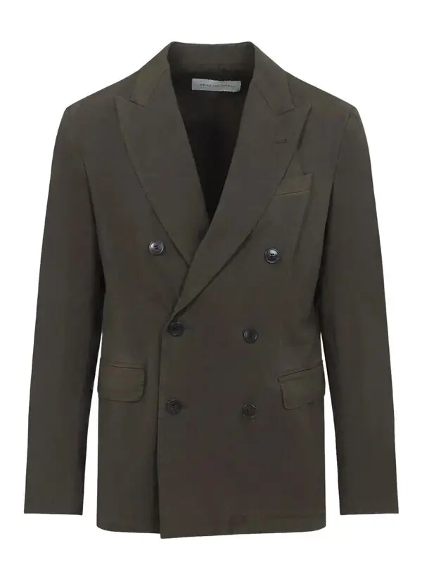Dries Van Noten Balto Double-breasted Blazer - Green