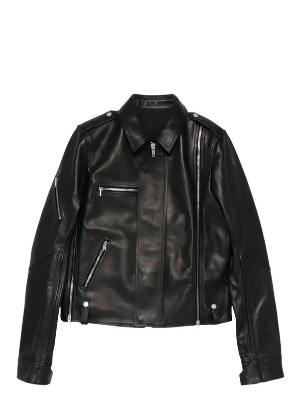 Rick Owens Vega Leather Jacket - Black