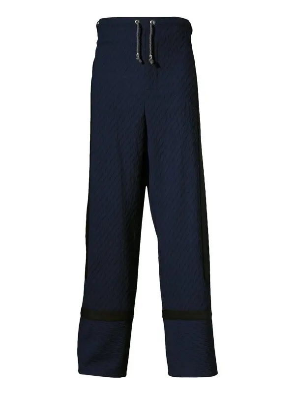 KIKO KOSTADINOV Wavy Wool Kyan Trousers - Blue