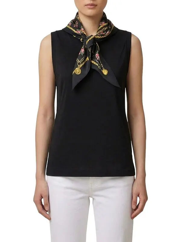 Dolce & Gabbana Sleeveless Crewneck Tank Top - Black
