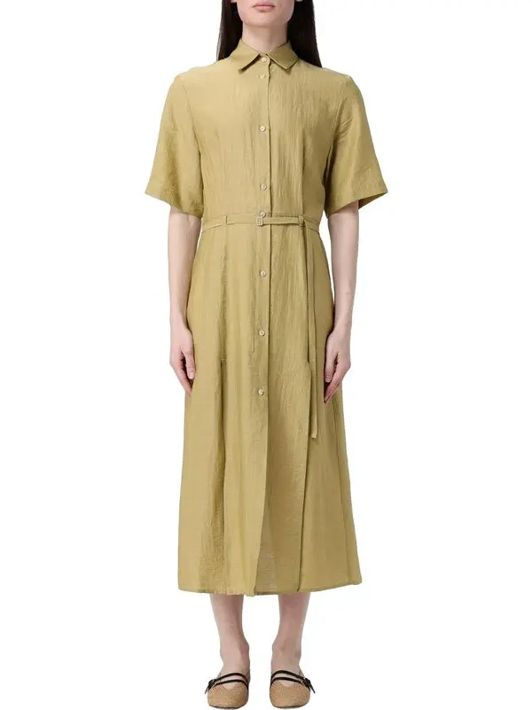 TELA Shirt Dress - Green