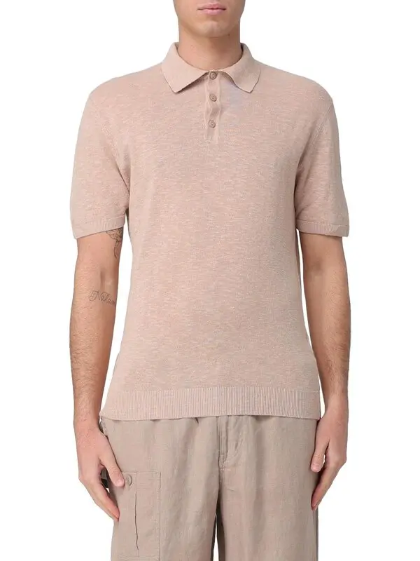 BLAUER. Polo Shirt - Beige