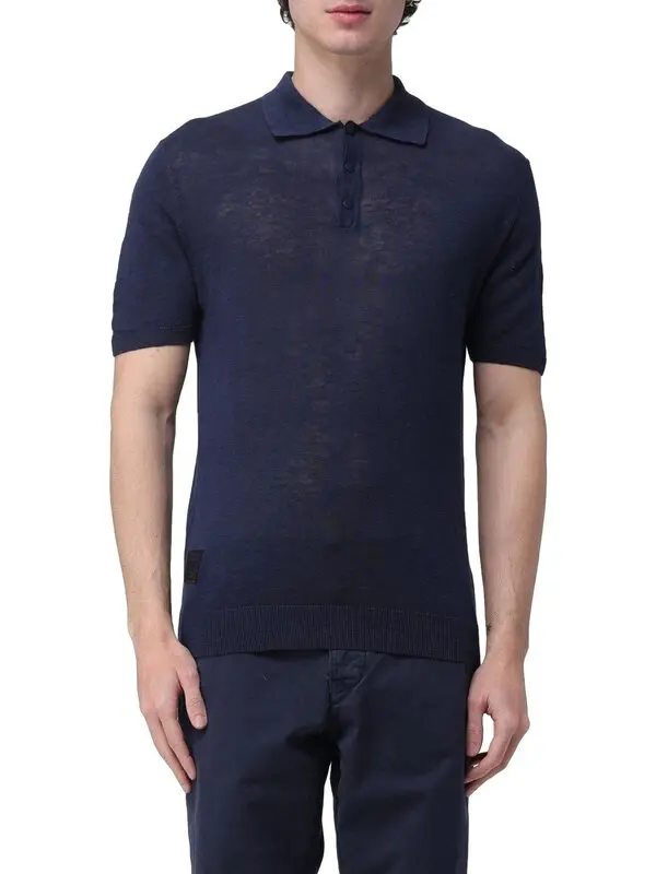 BLAUER. Polo Shirt - Blue