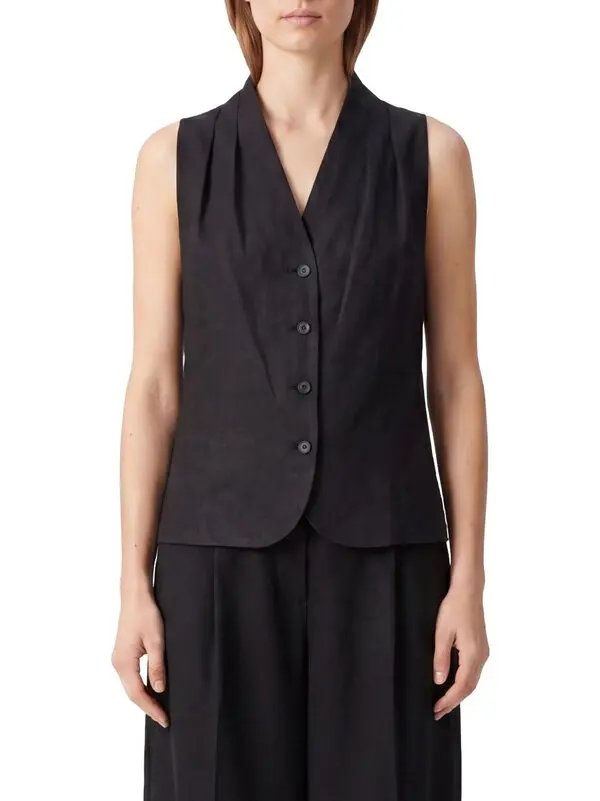 TELA Waistcoat - Black