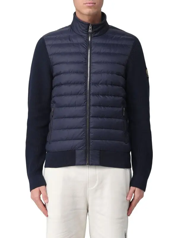 Belstaff Zip-up Sweater Jacket - Blue