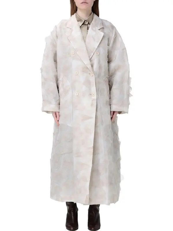 Max Mara Long Coat - White