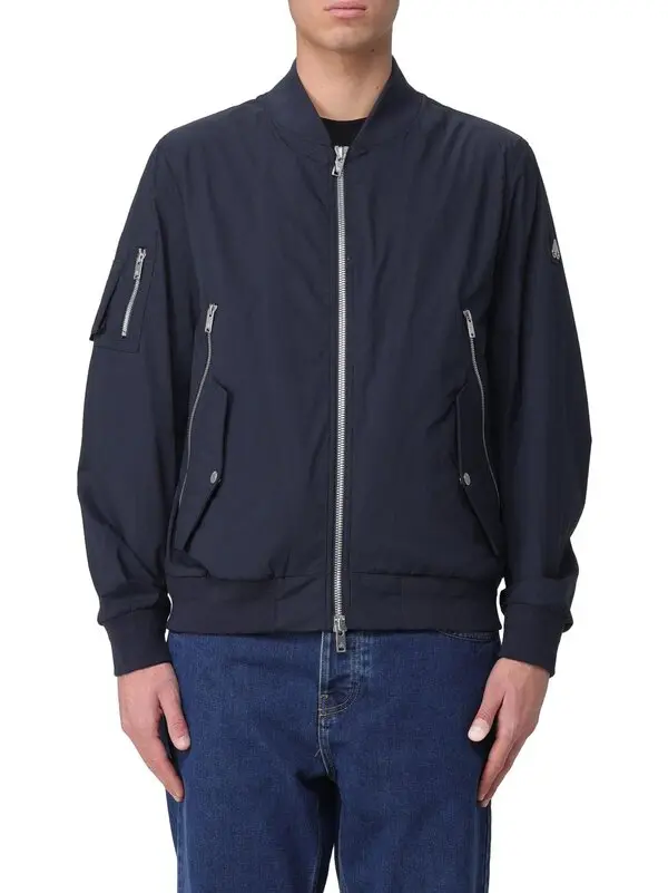 Moose Knuckles Bomber Jacket - Navy