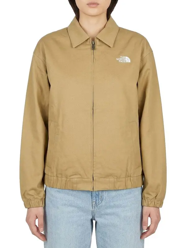 The North Face Cotton Twill Shirt Jacket - Brown