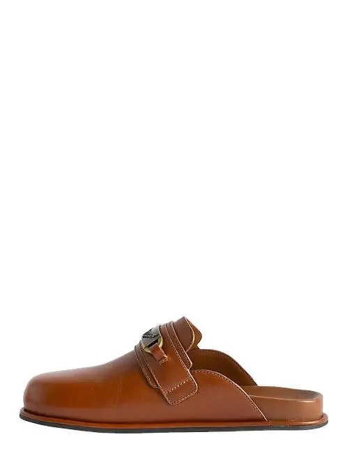 Zadig&Voltaire Angie Leather Mules - Caramelo