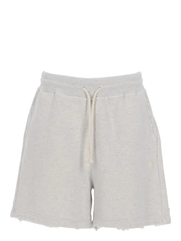 GOLDEN GOOSE Cotton Shorts - Grey