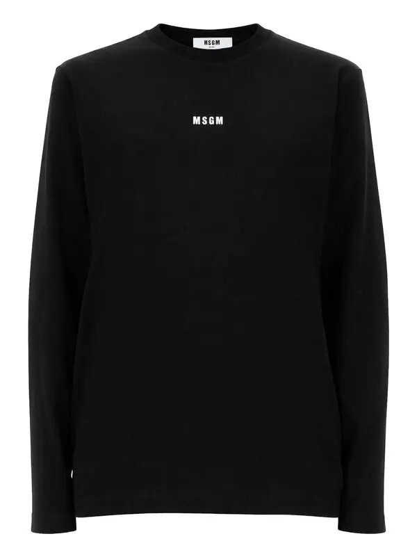 MSGM Logo T-shirt - Black
