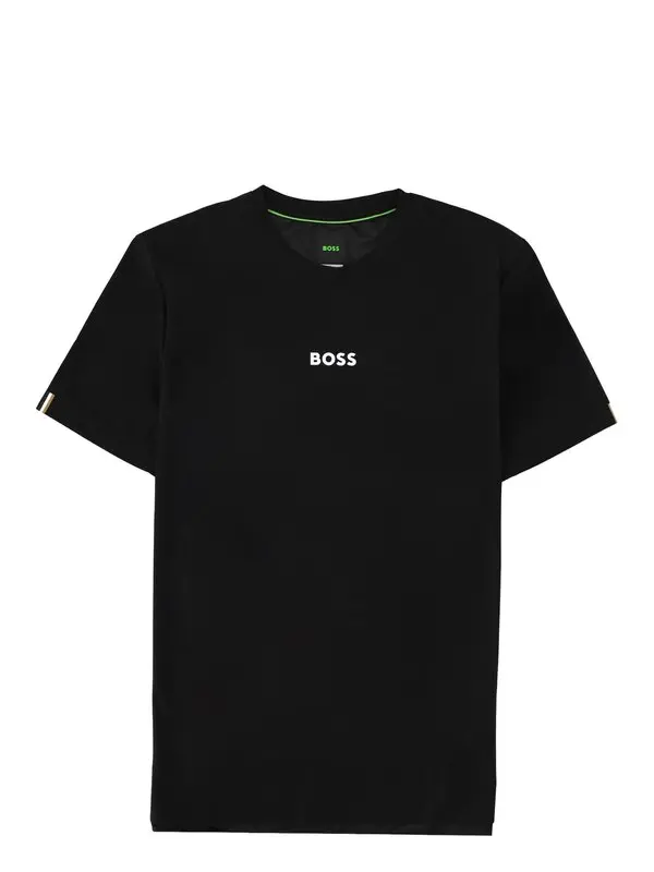 BOSS T-shirt Con Logo - Black