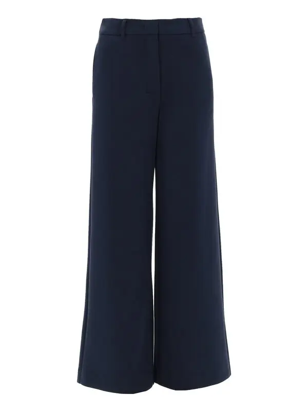 Max Mara Aerovia Tailored Trousers - Blue