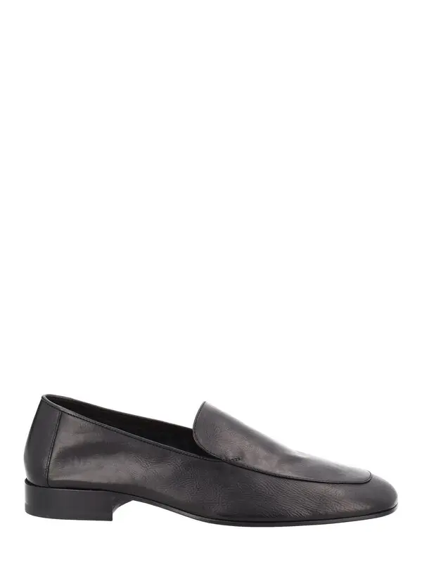 Dries Van Noten Leather Loafer - Black
