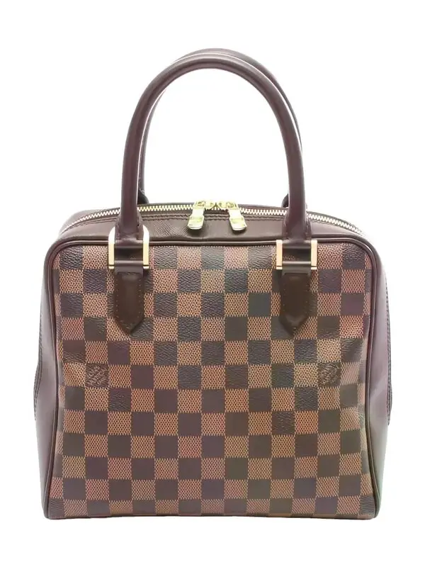 LOUIS VUITTON 2001 Brera Damier Satchel - Brown