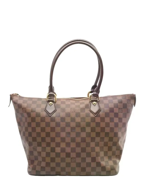 LOUIS VUITTON 2006 Damier Tote Bag - Brown