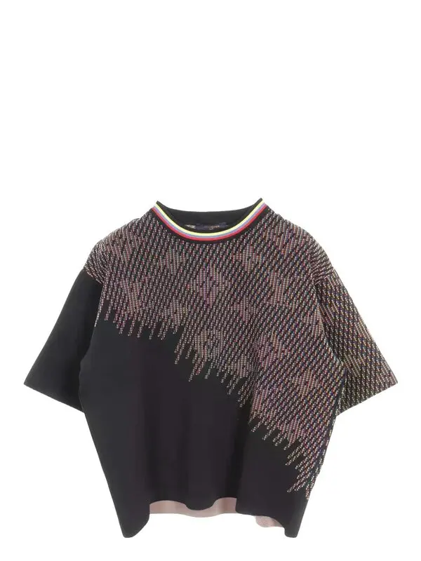 LOUIS VUITTON 10s Crew-neck T-shirt - Black