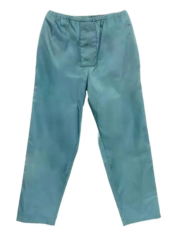 Prada Back Patch Pocket Trousers - Blue