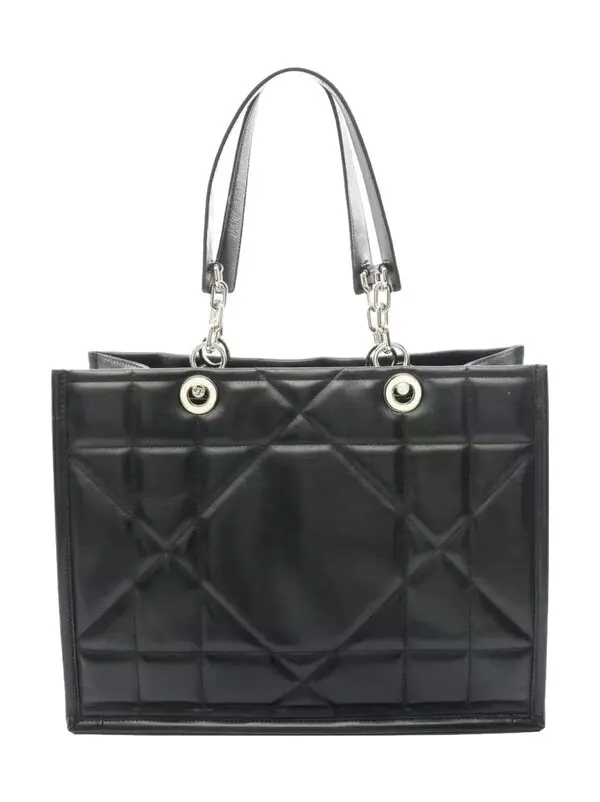 Dior 2010s Essential Archi Cannage Tote - Black