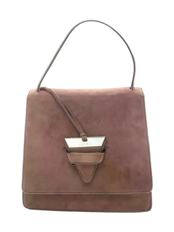 Loewe 2000s Barcelona Tote Bag - Brown