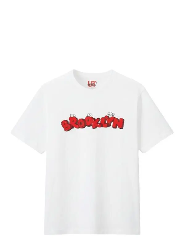 Uniqlo X Kaws Brooklyn T-shirt - White