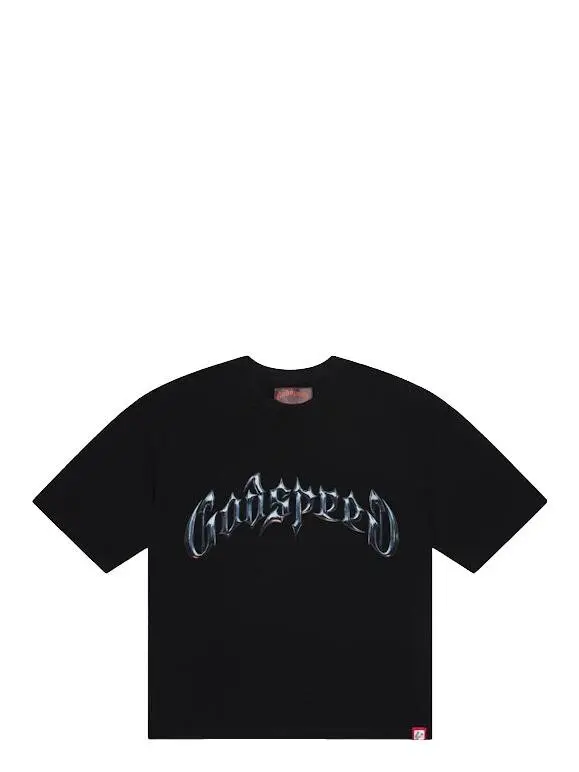 GODSPEED Symmetrical Logo T-shirt - Black