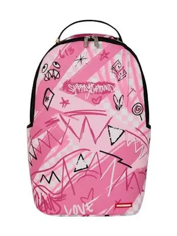 SPRAYGROUND Broken Hearts Club Backpack - Multicolor